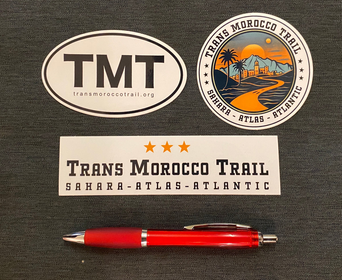 Trans Morocco Trail 3 Sticker Set – VIAIR UK & Matt Savage 4x4